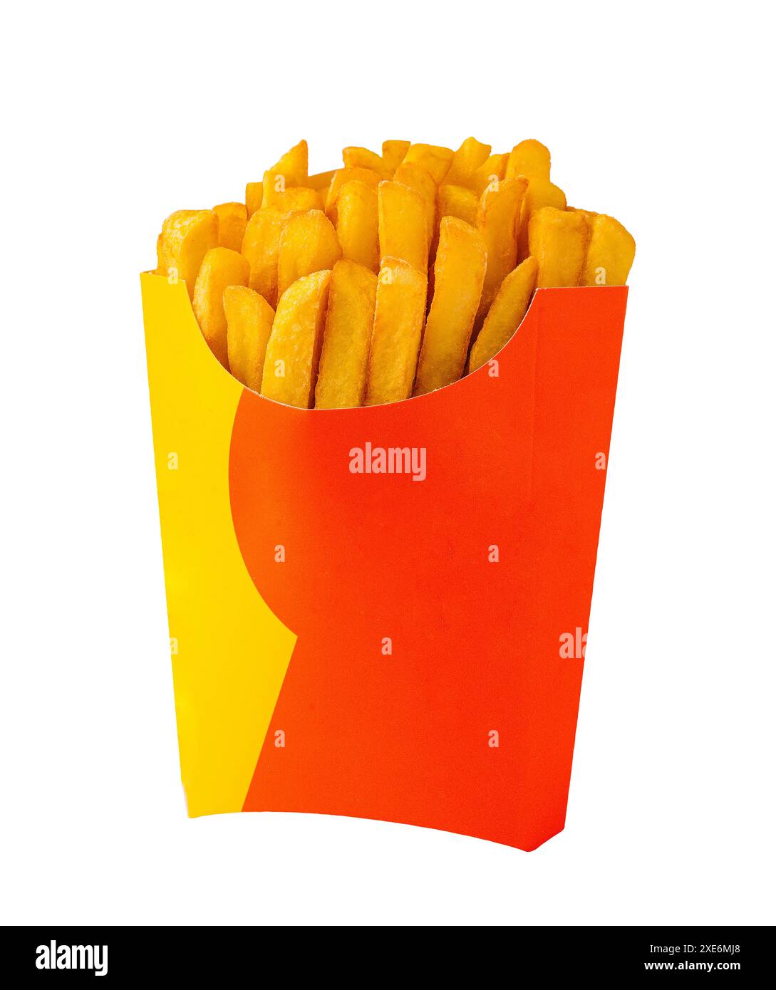 Potato chips white carton Cut Out Stock Images & Pictures - Alamy