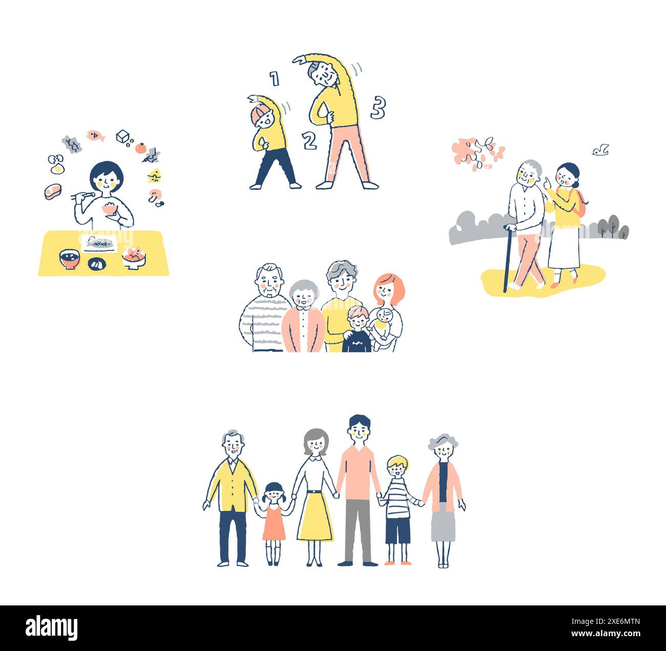 Set various figures hi-res stock photography and images - Alamy