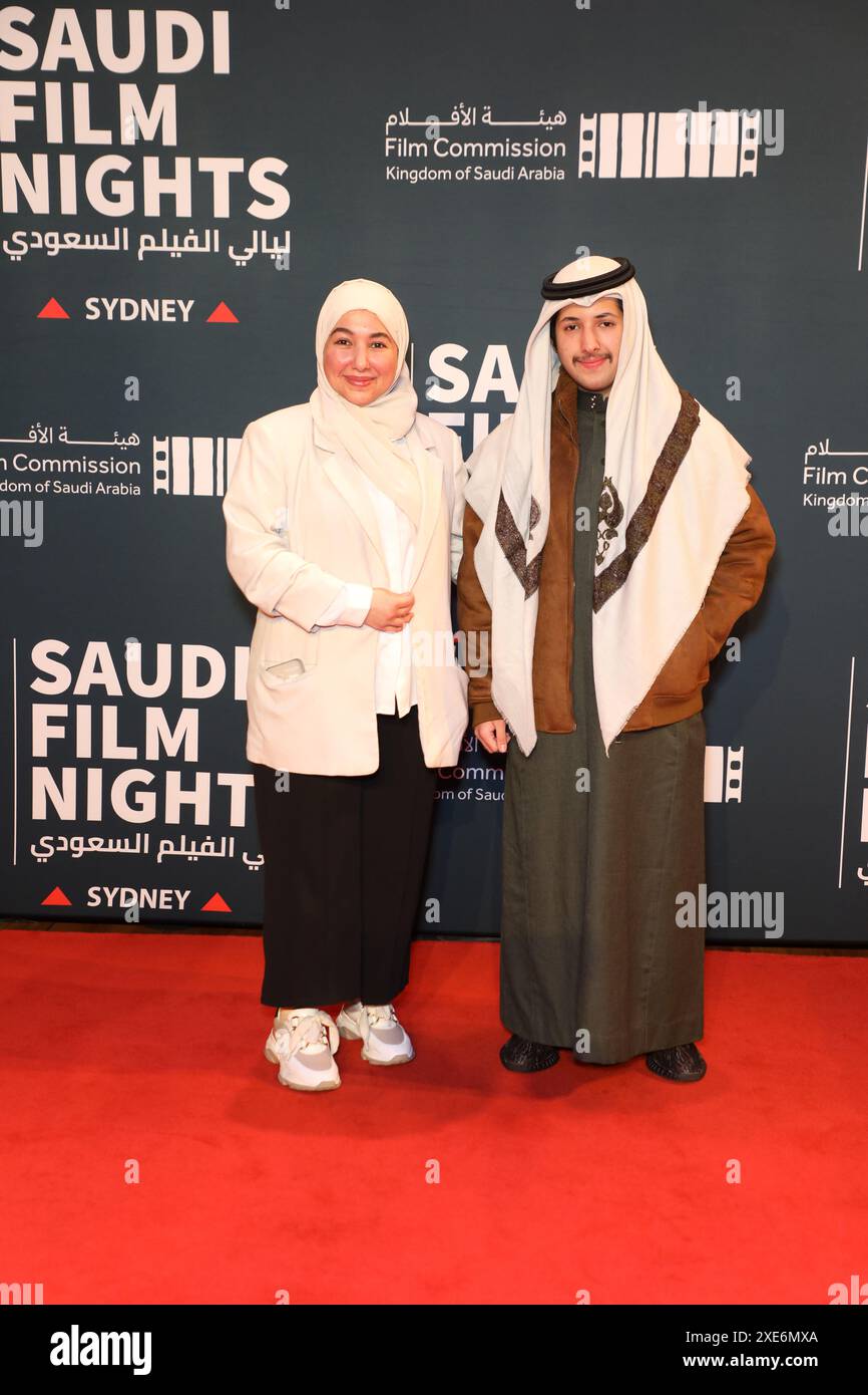 Sydney, Australia. 26th June 2024. Tbc on the red carpet at Saudi Film ...