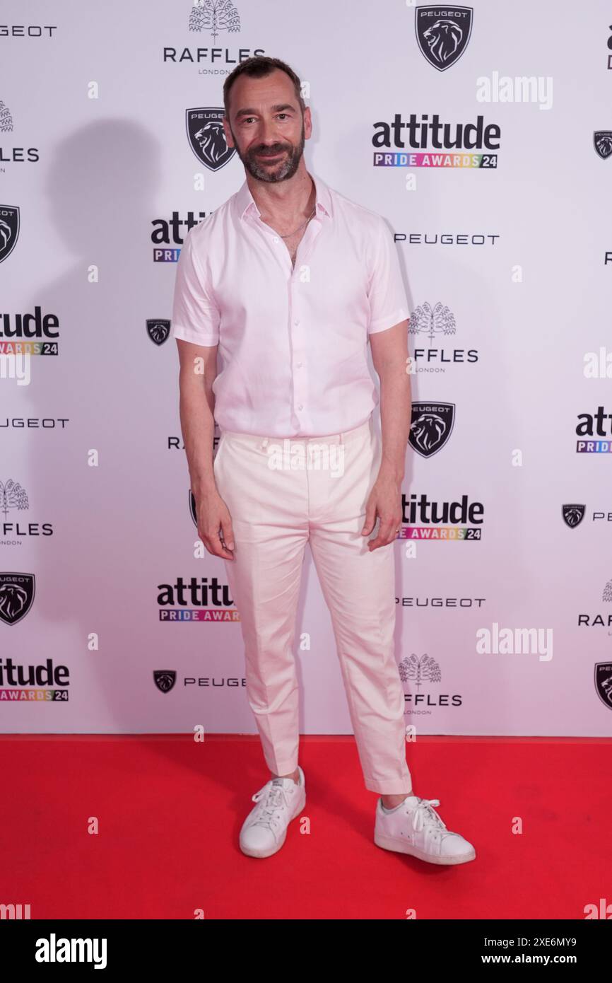 Charlie Condou attending the Peugeot Attitude Pride Awards 2024 at ...