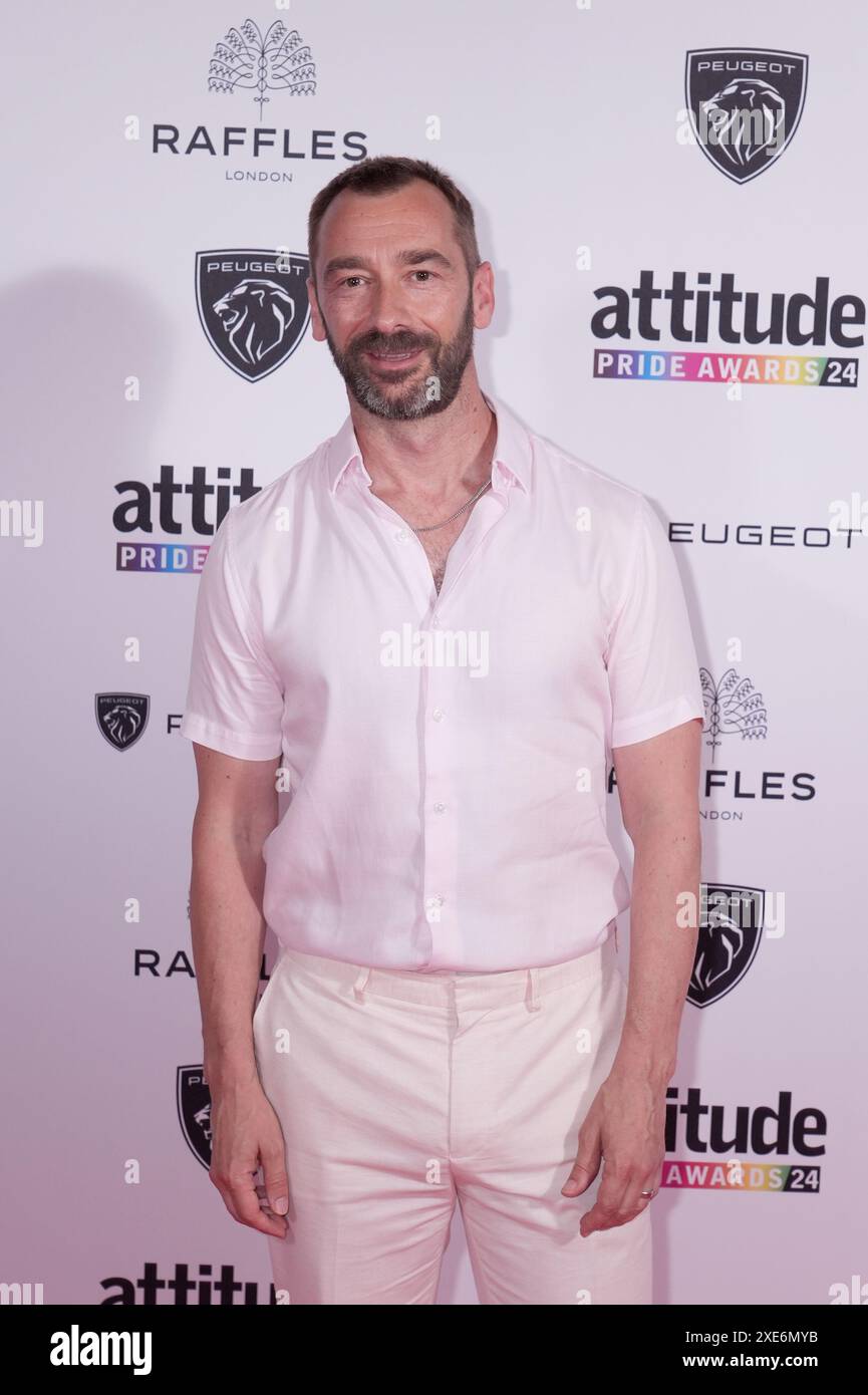 Charlie Condou attending the Peugeot Attitude Pride Awards 2024 at ...
