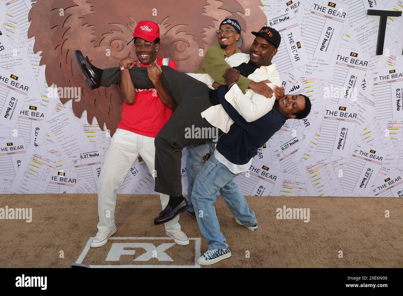 Los Angeles, Ca. 25th June, 2024. Tyler the Creator, Travis Bennett ...