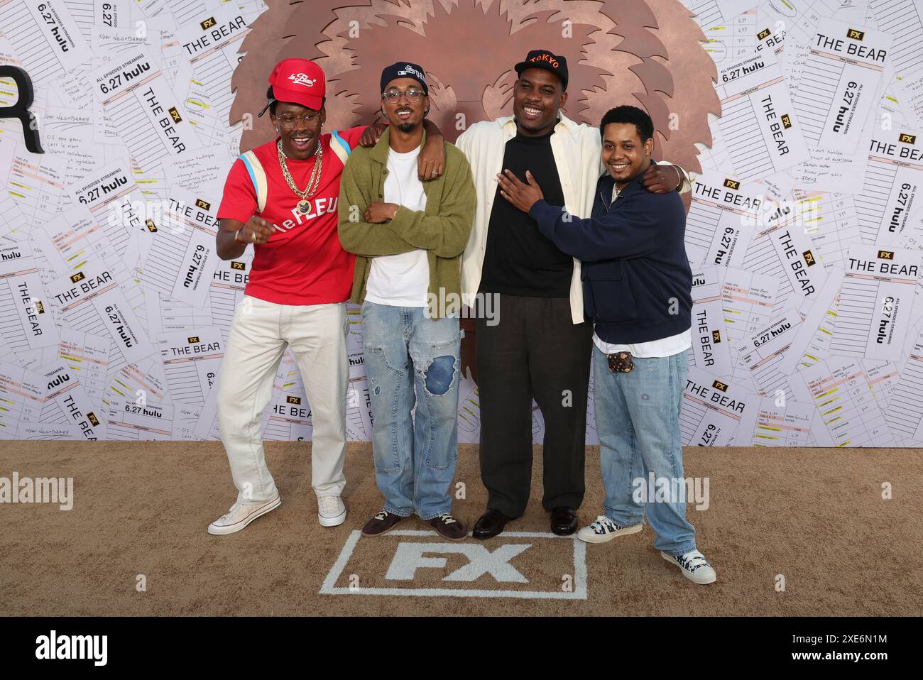 Los Angeles, Ca. 25th June, 2024. Tyler the Creator, Travis Bennett ...