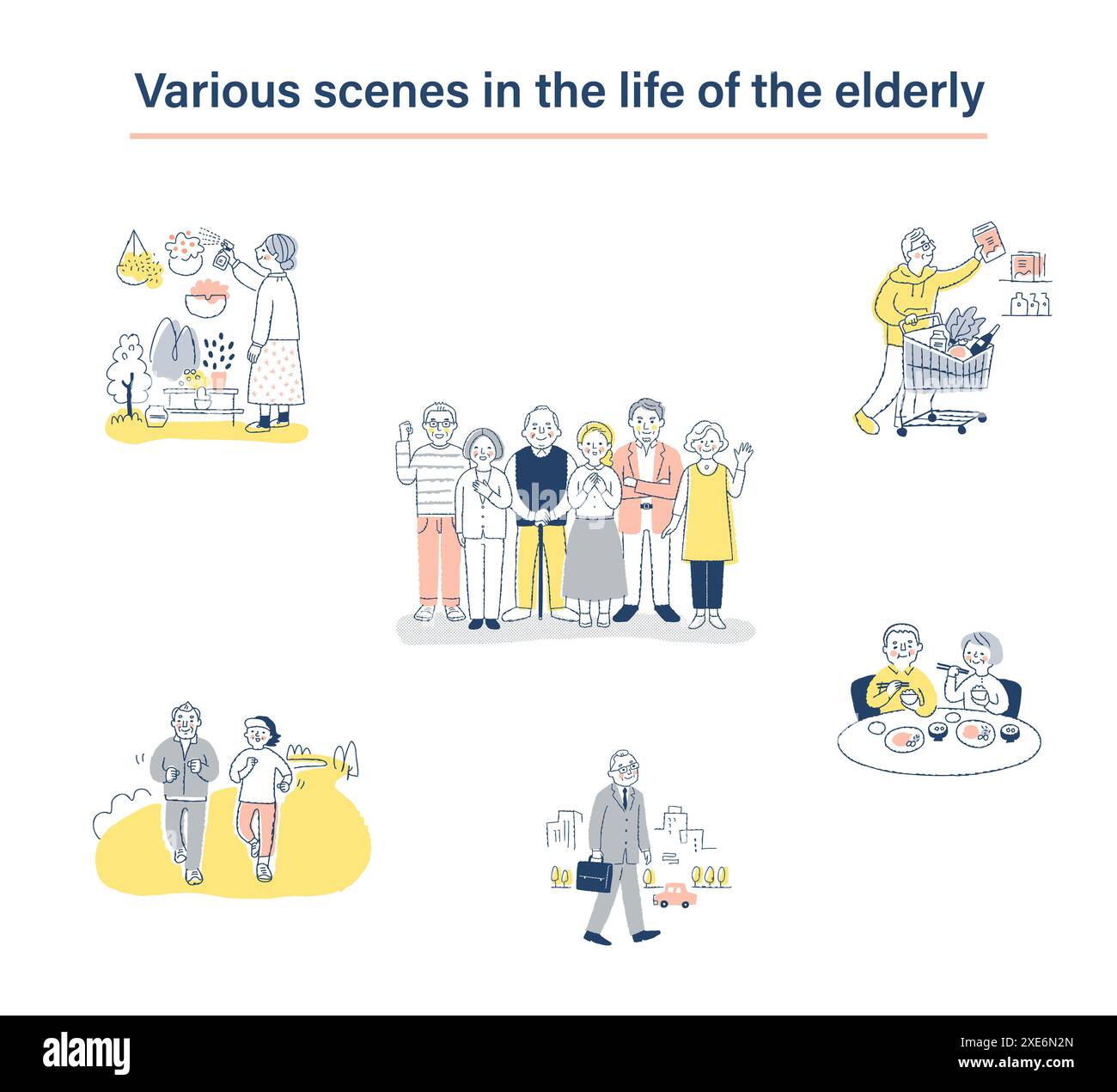 Set scenes people working hi-res stock photography and images - Alamy
