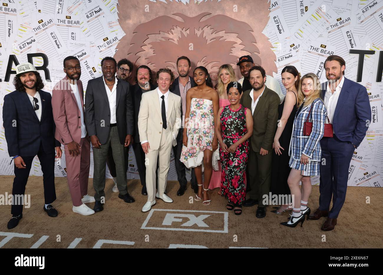 Los Angeles, Ca. 25th June, 2024. Lionel Boyce, Jose M. Cervantes ...