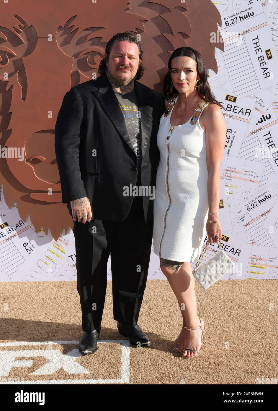 Los Angeles, Ca. 25th June, 2024. Matty Matheson, Trish Spencer at the ...