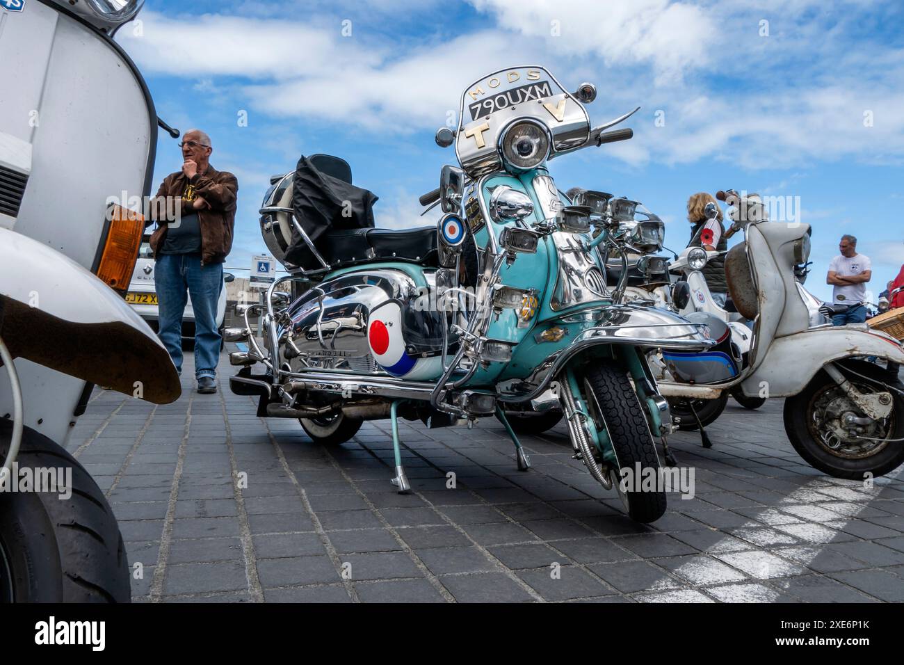 Scooters in margate hi-res stock photography and images - Alamy