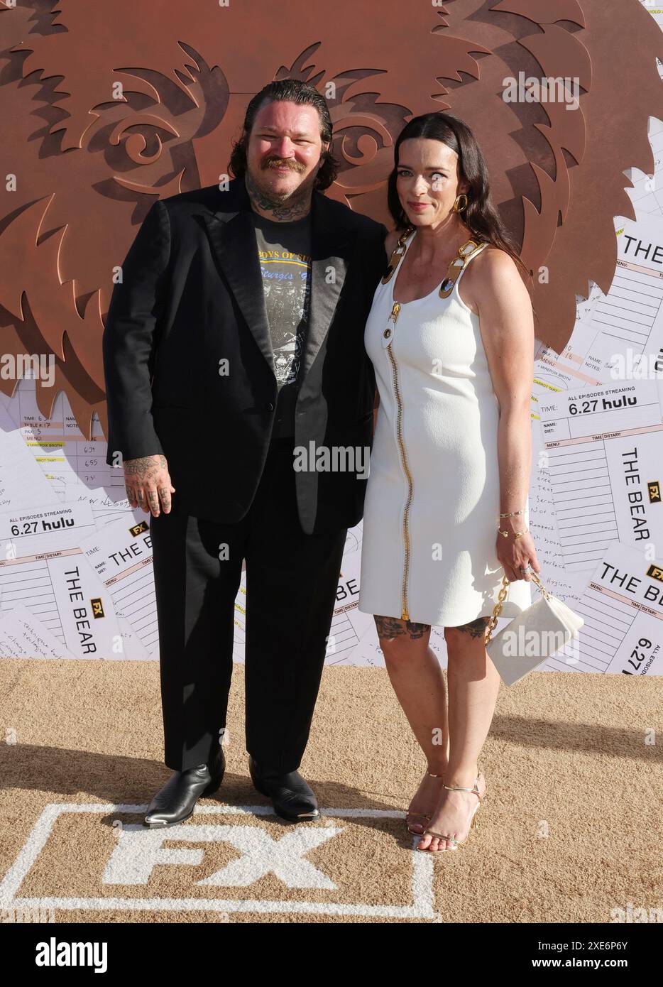 Los Angeles, Ca. 25th June, 2024. Matty Matheson, Trish Spencer at the ...