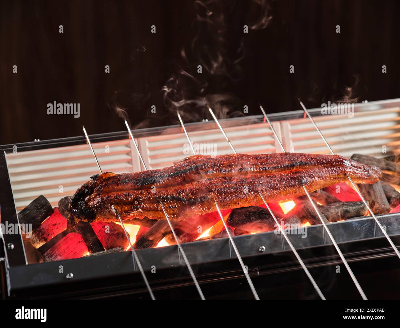 Charcoal grill of eel hi-res stock photography and images - Alamy