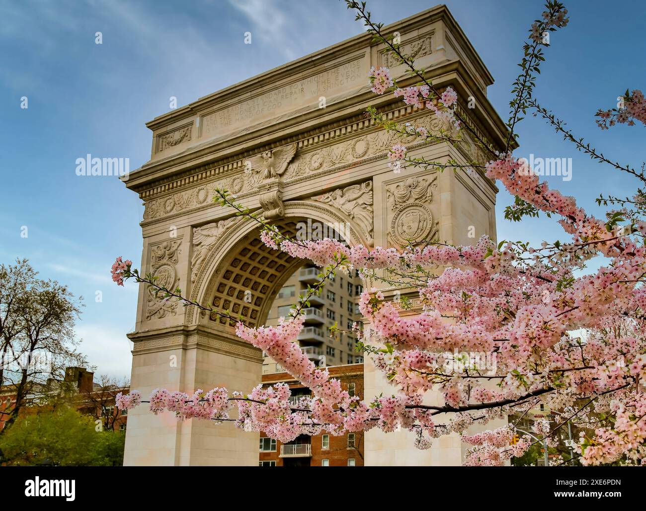 Washington Arch, commemorating the centenary of George Washington s ...