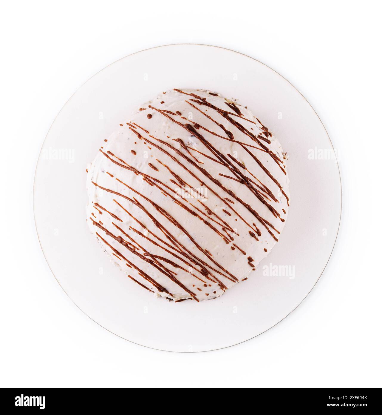 Ice cream meringue cake Cut Out Stock Images & Pictures - Alamy