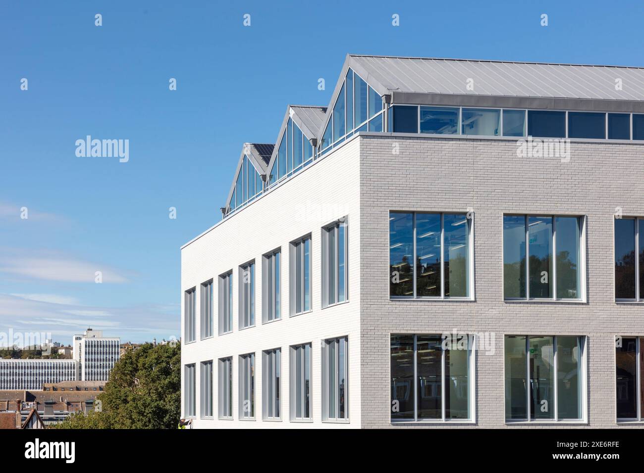 Top floors of the office block, including the roof top balcony. Circus ...