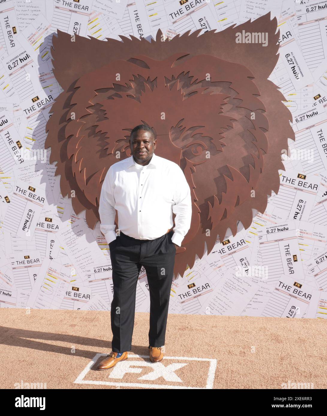 Keith Corbin arrives at the FX's THE BEAR Season 3 Los Angeles Premiere ...