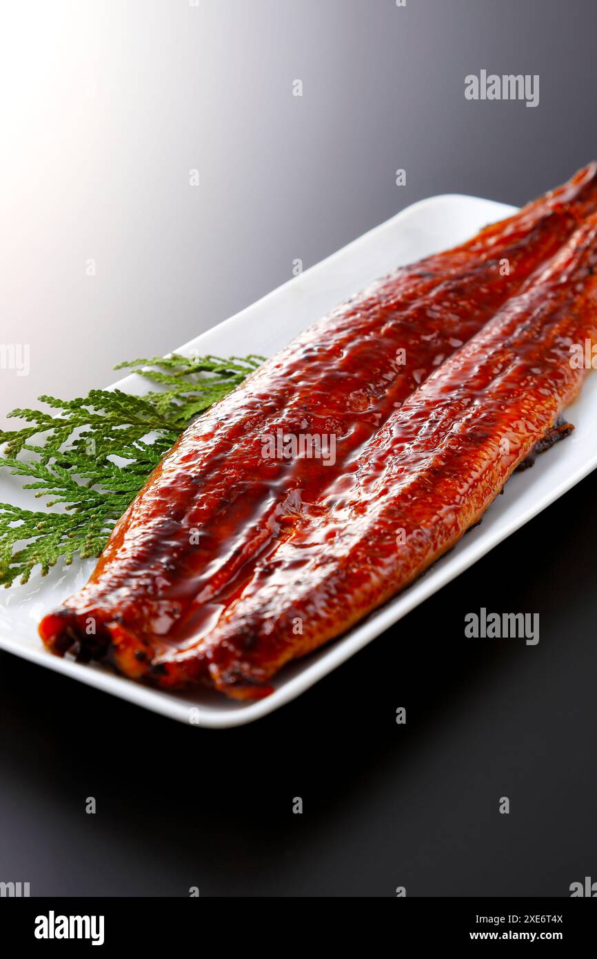 Unagi no kabayaki (broiled eel Stock Photo - Alamy