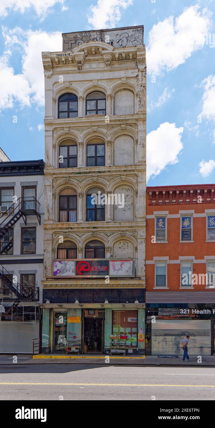 NYC Chinatown: 97 Bowery, a NYC landmark cast iron loft building, is in ...