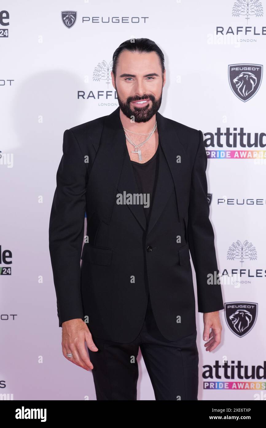Rylan Clark attending the Peugeot Attitude Pride Awards 2024 at Raffles ...