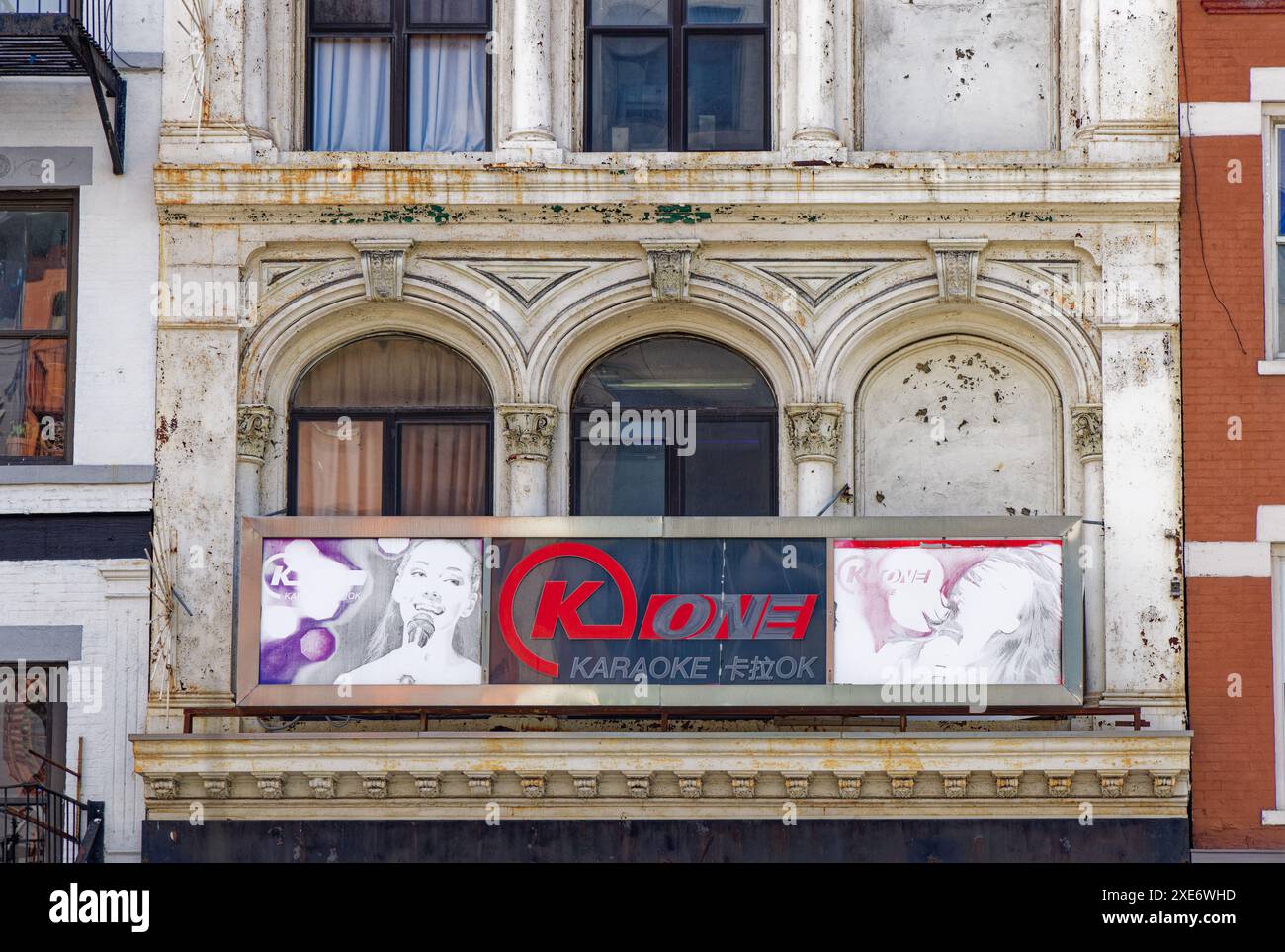 NYC Chinatown: 97 Bowery, a NYC landmark cast iron loft building, is in ...