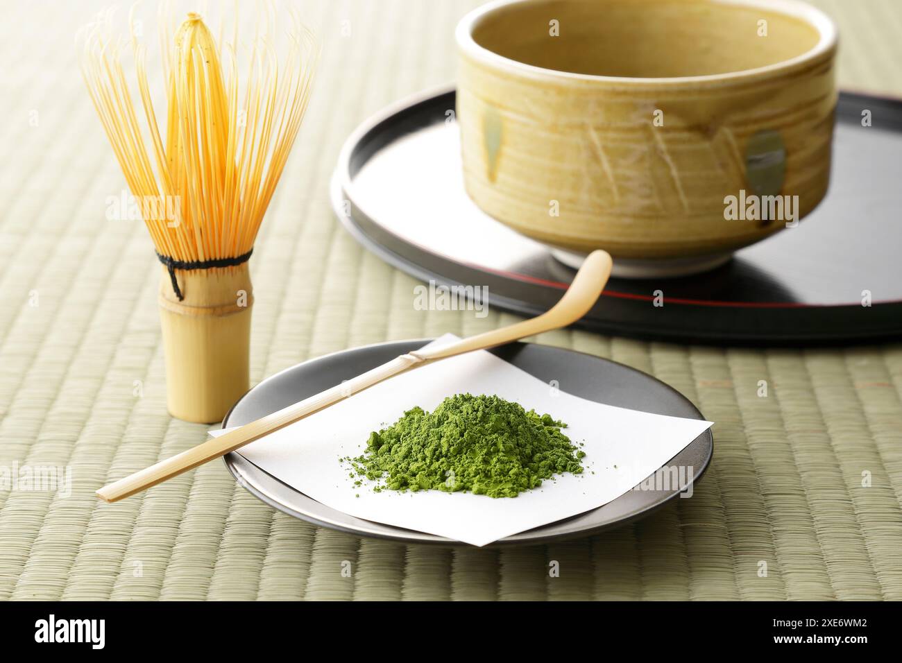 Matcha green tea Stock Photo - Alamy
