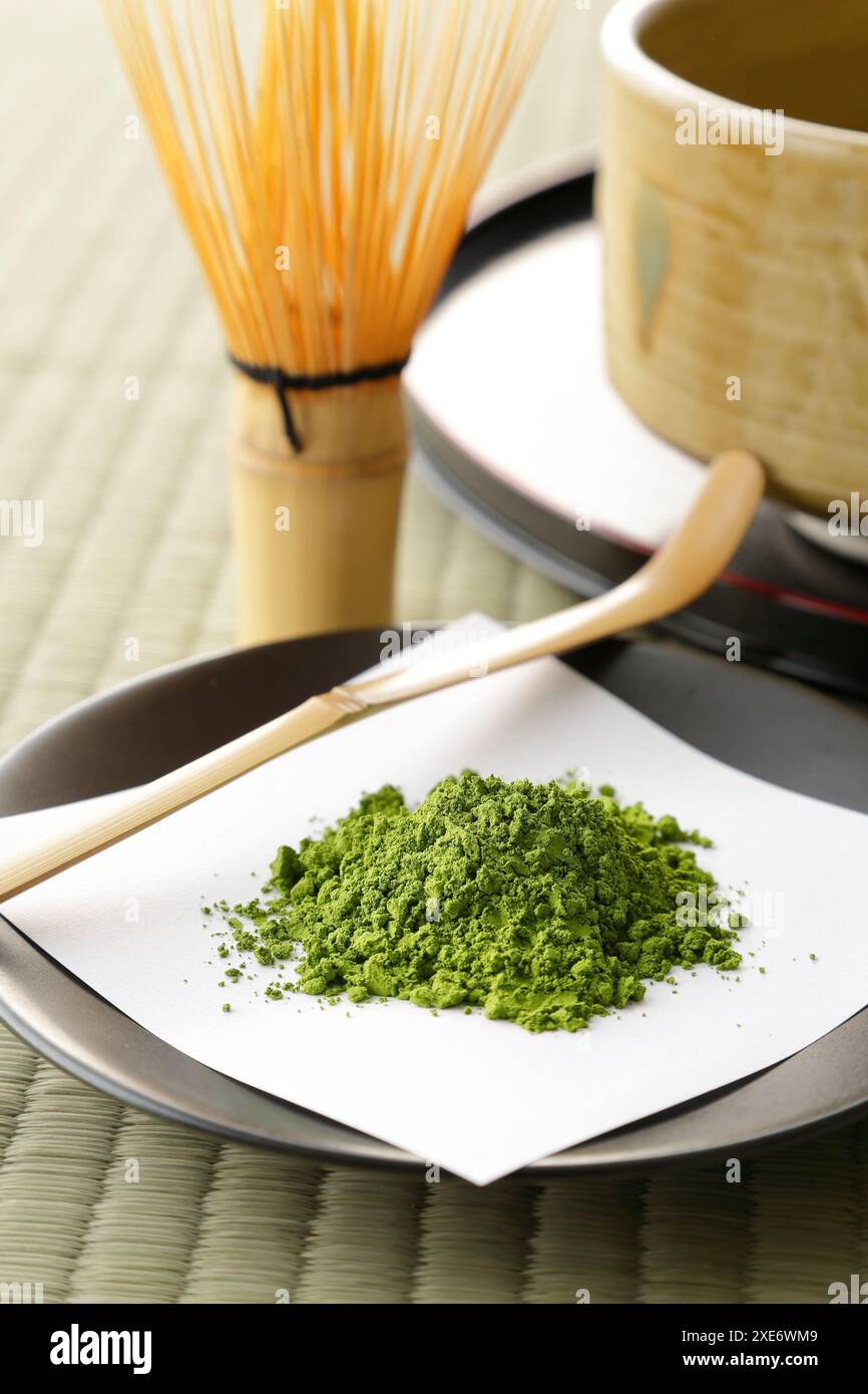 Matcha tools hi-res stock photography and images - Alamy