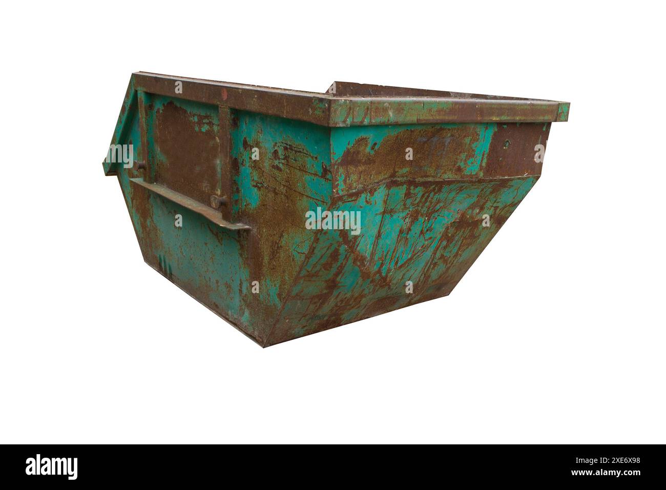 Rusty Industrial Waste Skip Container Stock Photo - Alamy
