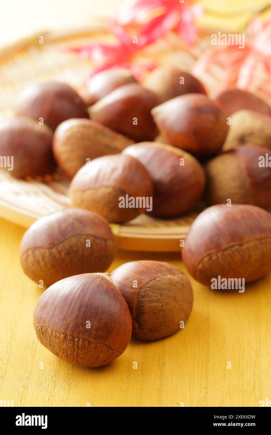 Chestnuts production hi-res stock photography and images - Alamy