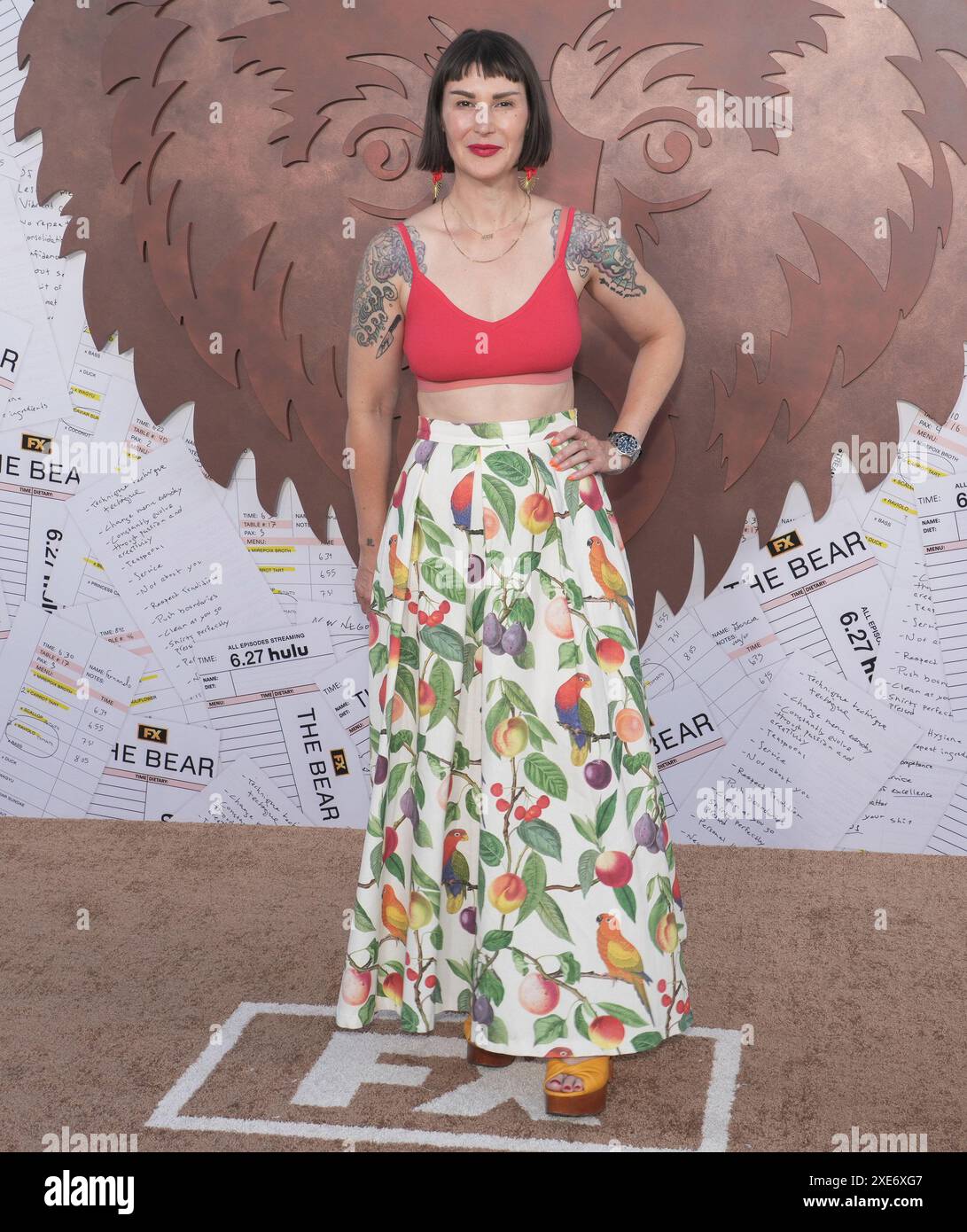 Los Angeles, USA. 25th June, 2024. Kat Turner arrives at the FX's THE ...