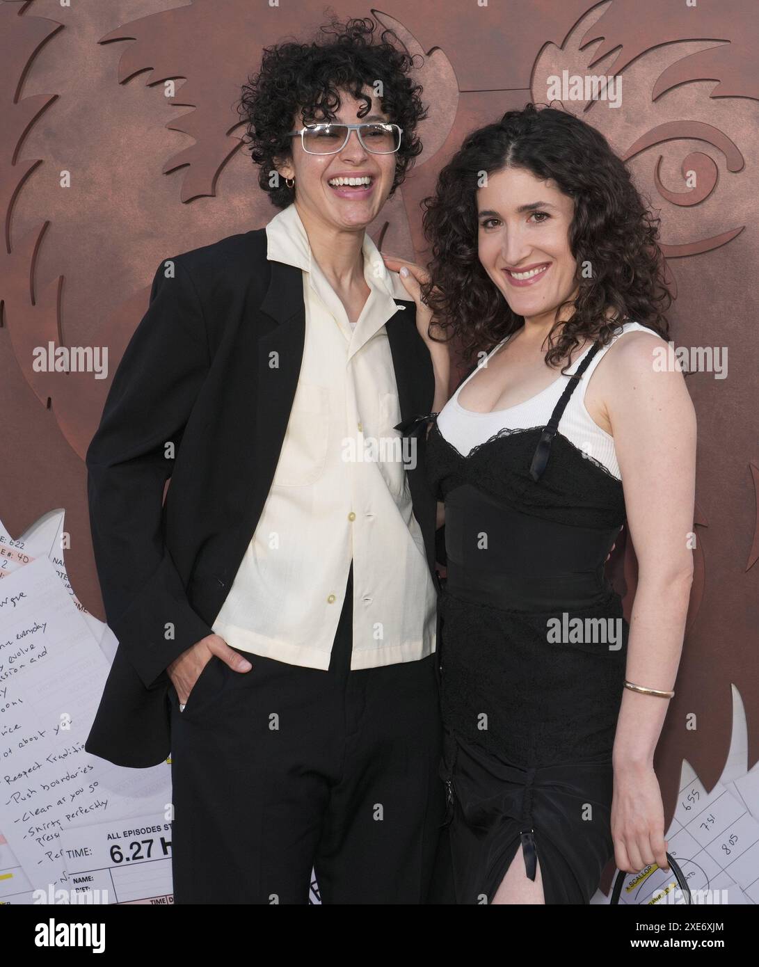Los Angeles, USA. 25th June, 2024. (L-R) Naomi Mcpherson and Kate ...