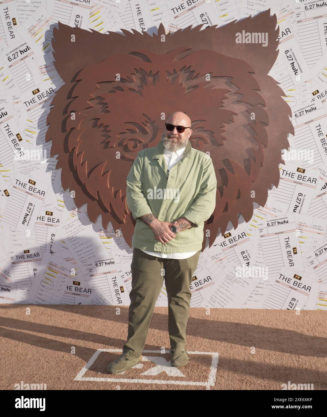 Los Angeles, USA. 25th June, 2024. Evan Funke arrives at the FX's THE ...