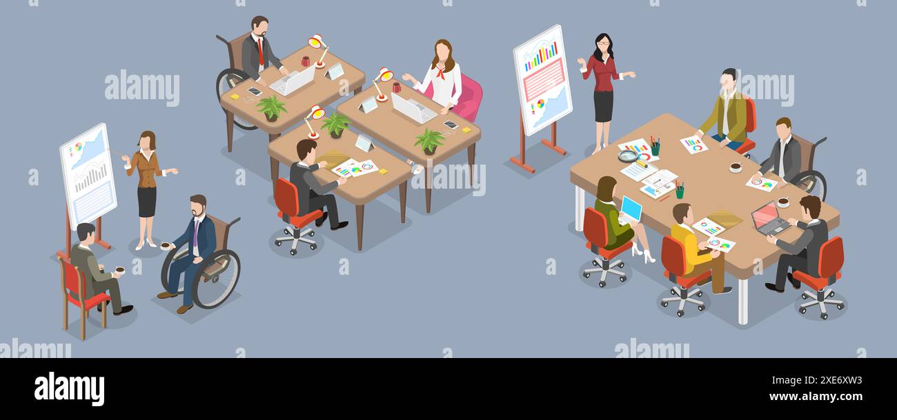 Diversity and inclusion illustration hi-res stock photography and ...