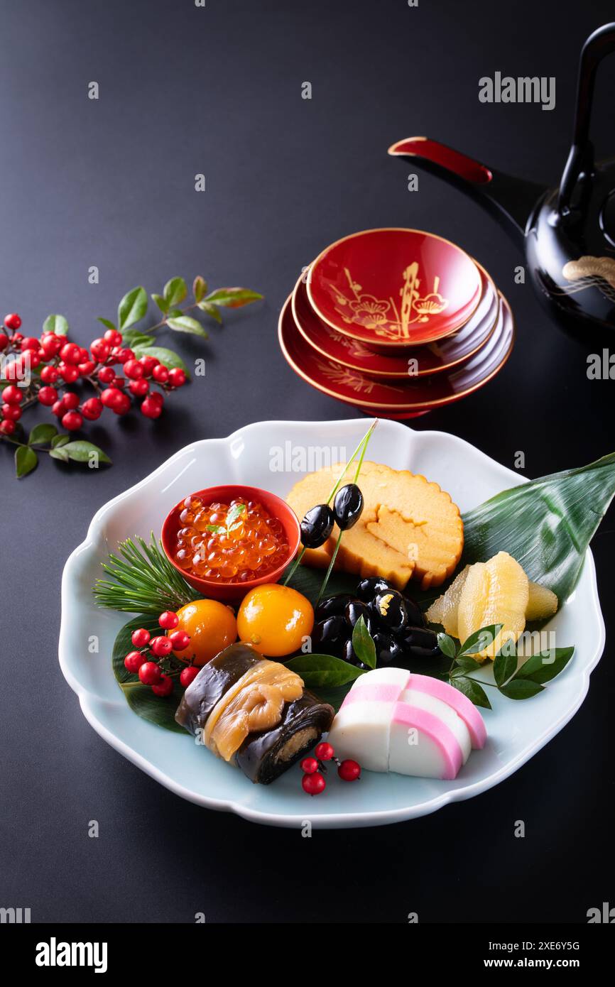 Image of Osechi cuisine Stock Photo - Alamy