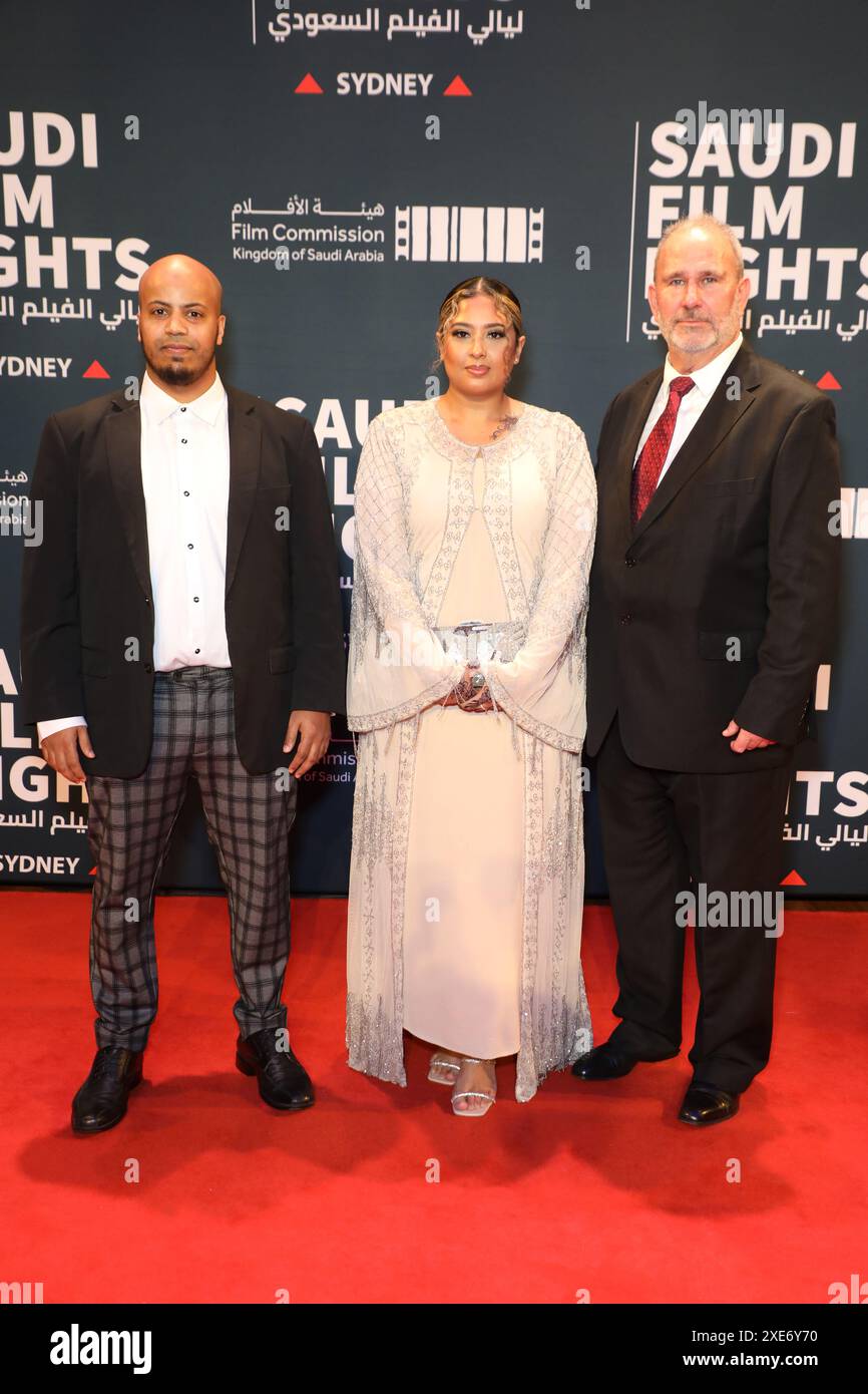 Sydney, Australia. 26th June 2024. Tbc, Kauthar Abdulalim and tbc on ...