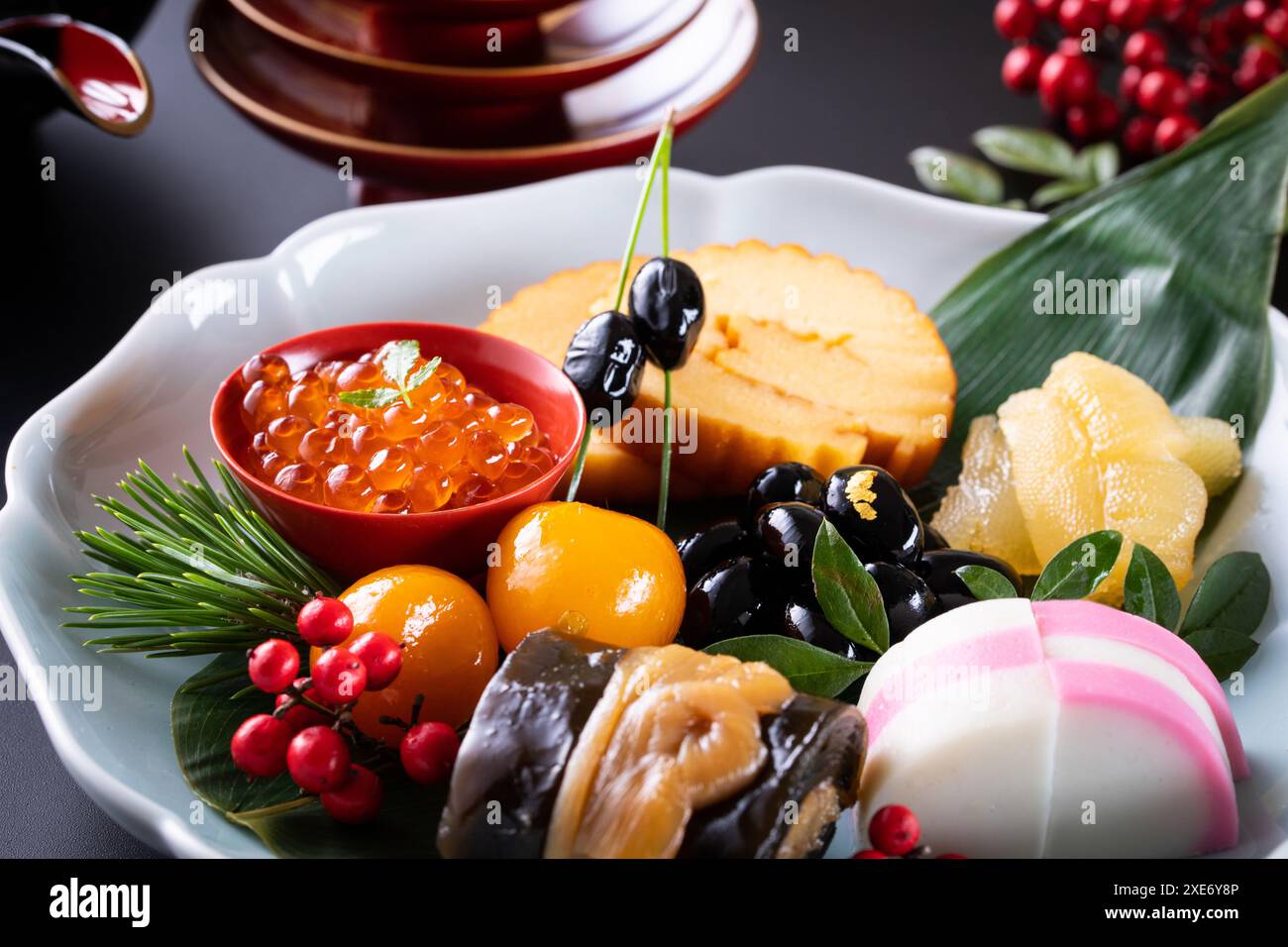 Image of Osechi cuisine Stock Photo - Alamy