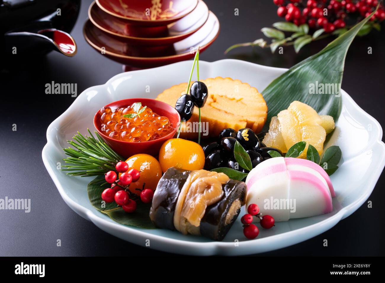 Image of Osechi cuisine Stock Photo - Alamy