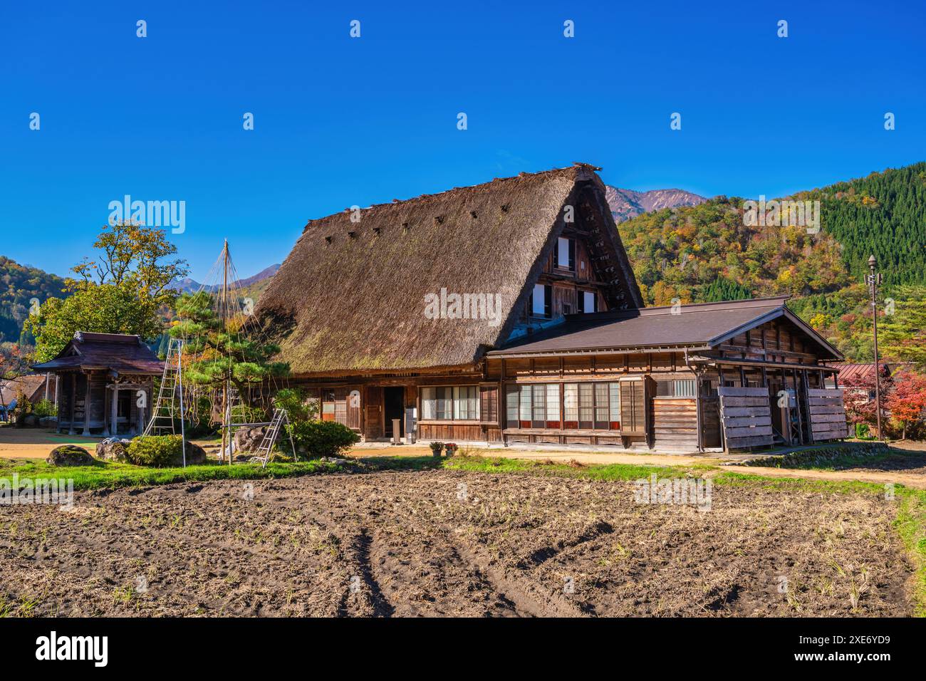 Shirakawago village Gifu Japan, Historical Japanese traditional Gassho ...