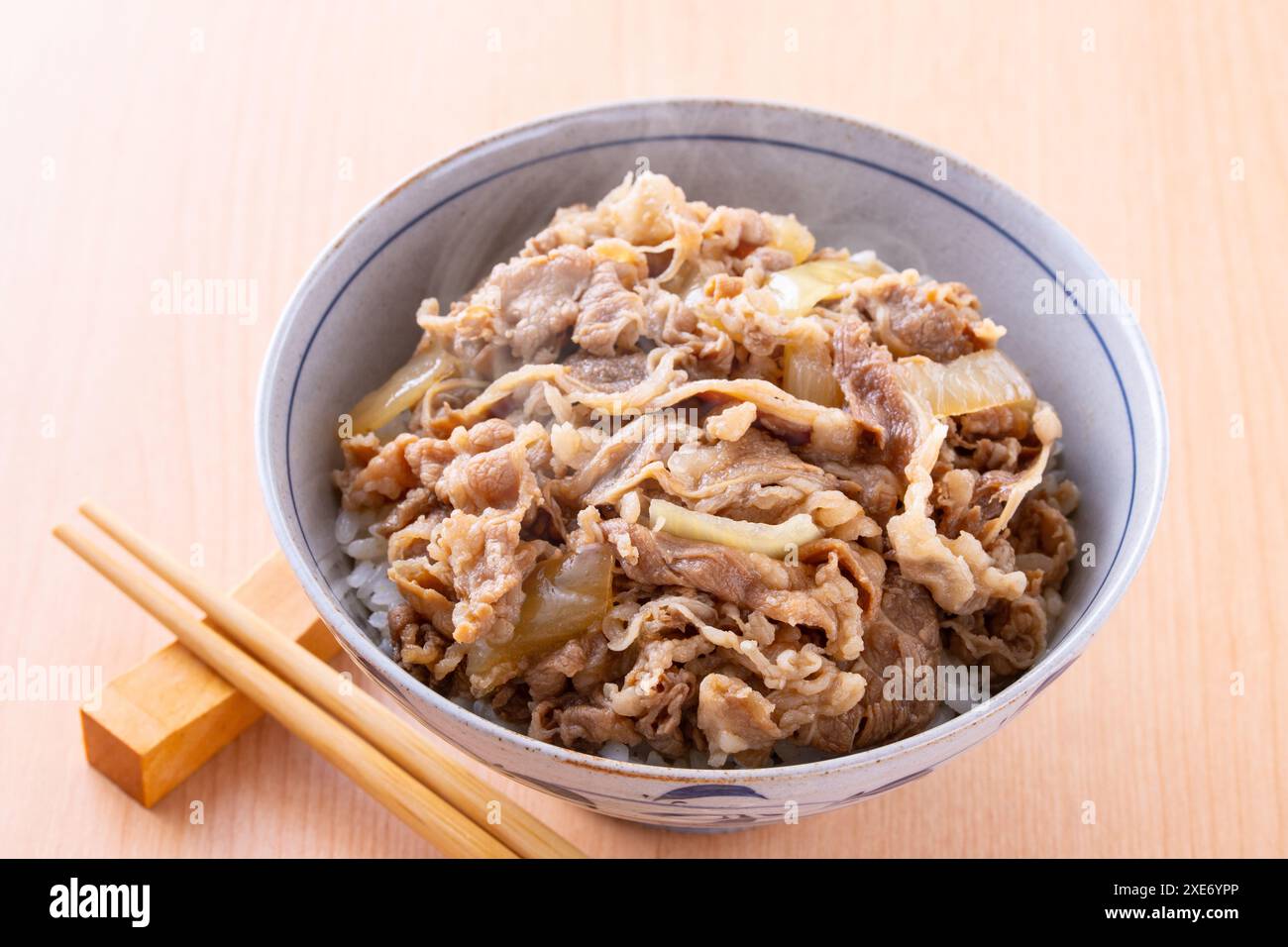 Gyudon, Japanese beef bowl Stock Photo - Alamy