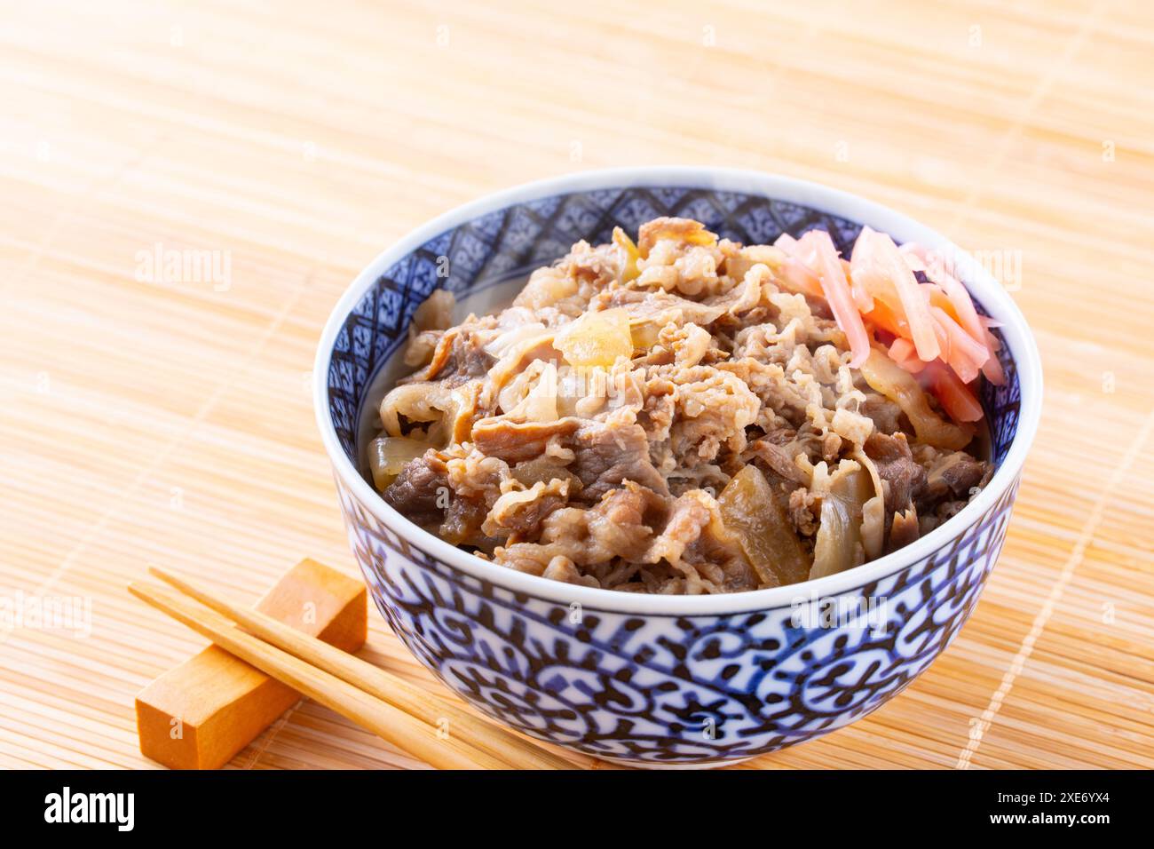 Gyudon, Japanese beef bowl Stock Photo - Alamy
