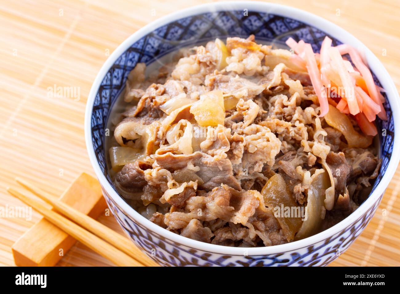 Gyudon, Japanese beef bowl Stock Photo - Alamy