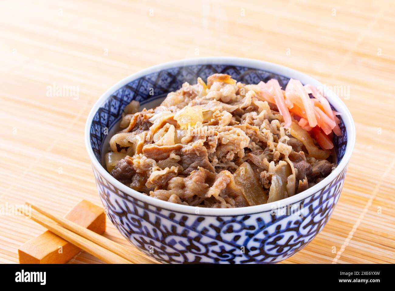 Gyudon, Japanese beef bowl Stock Photo - Alamy