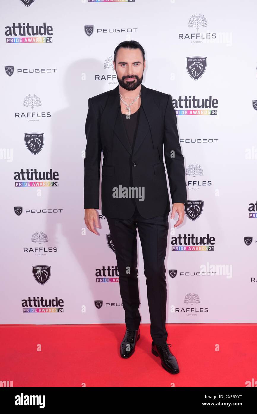 Rylan Clark attending the Peugeot Attitude Pride Awards 2024 at Raffles ...