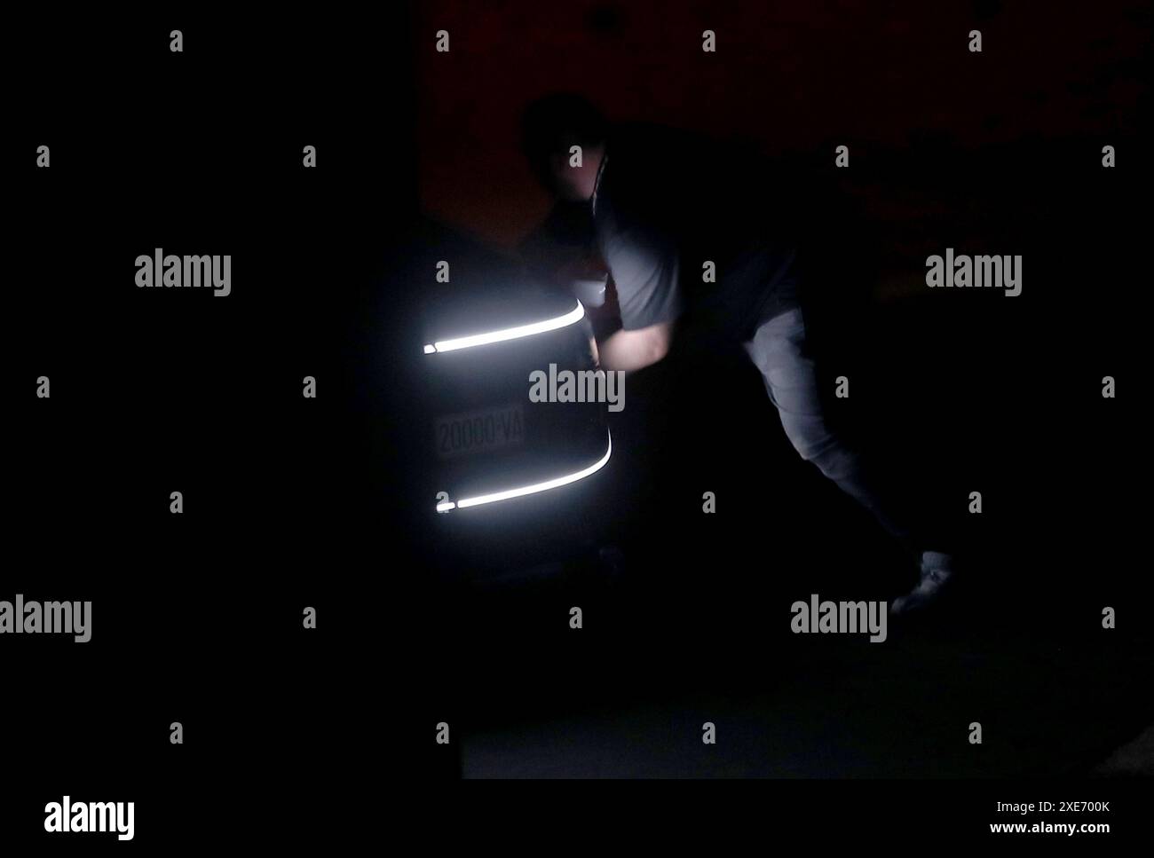 Zagreb, Croatia. 26th June, 2024. "Verne" autonomus car had some issue ...