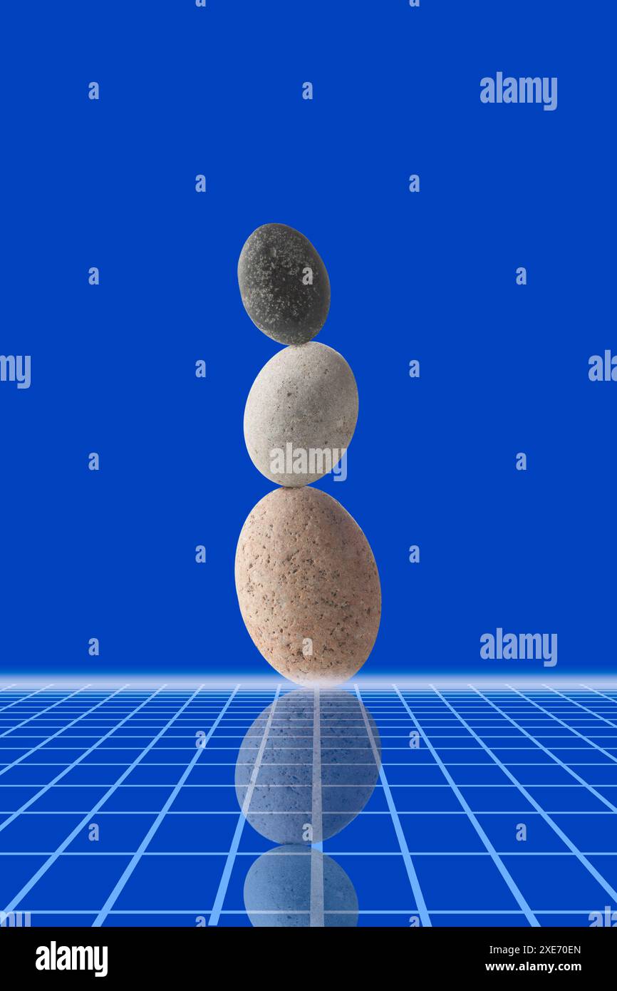 Round smooth stone hi-res stock photography and images - Alamy