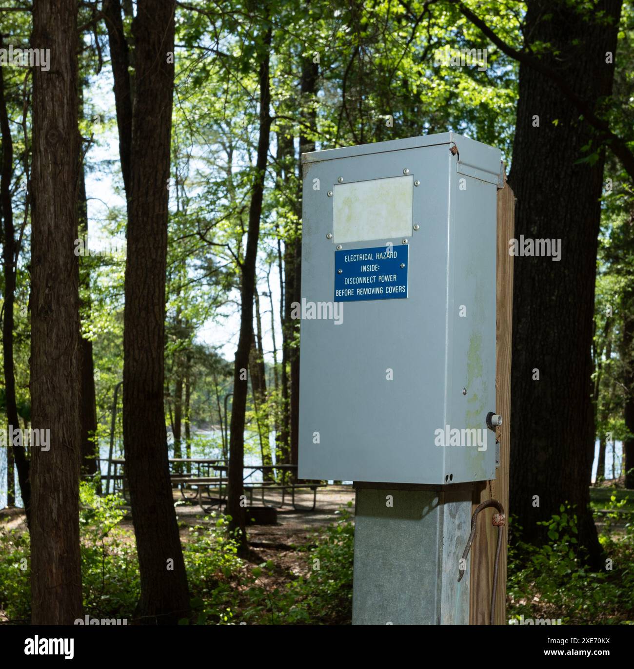 Electric box that has been in the weather for years but still used to ...