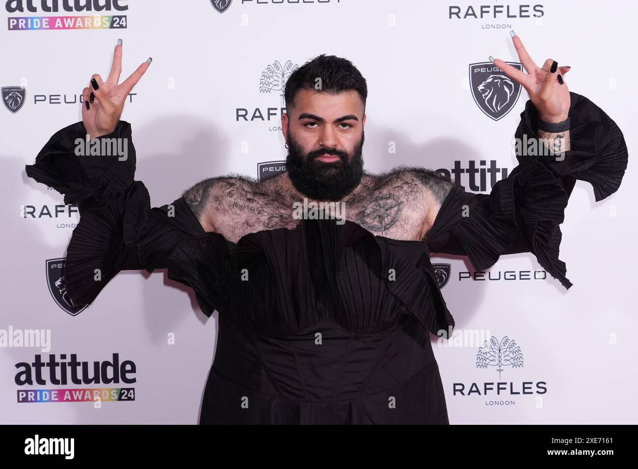 Asad Zafar attending the Peugeot Attitude Pride Awards 2024 at Raffles ...