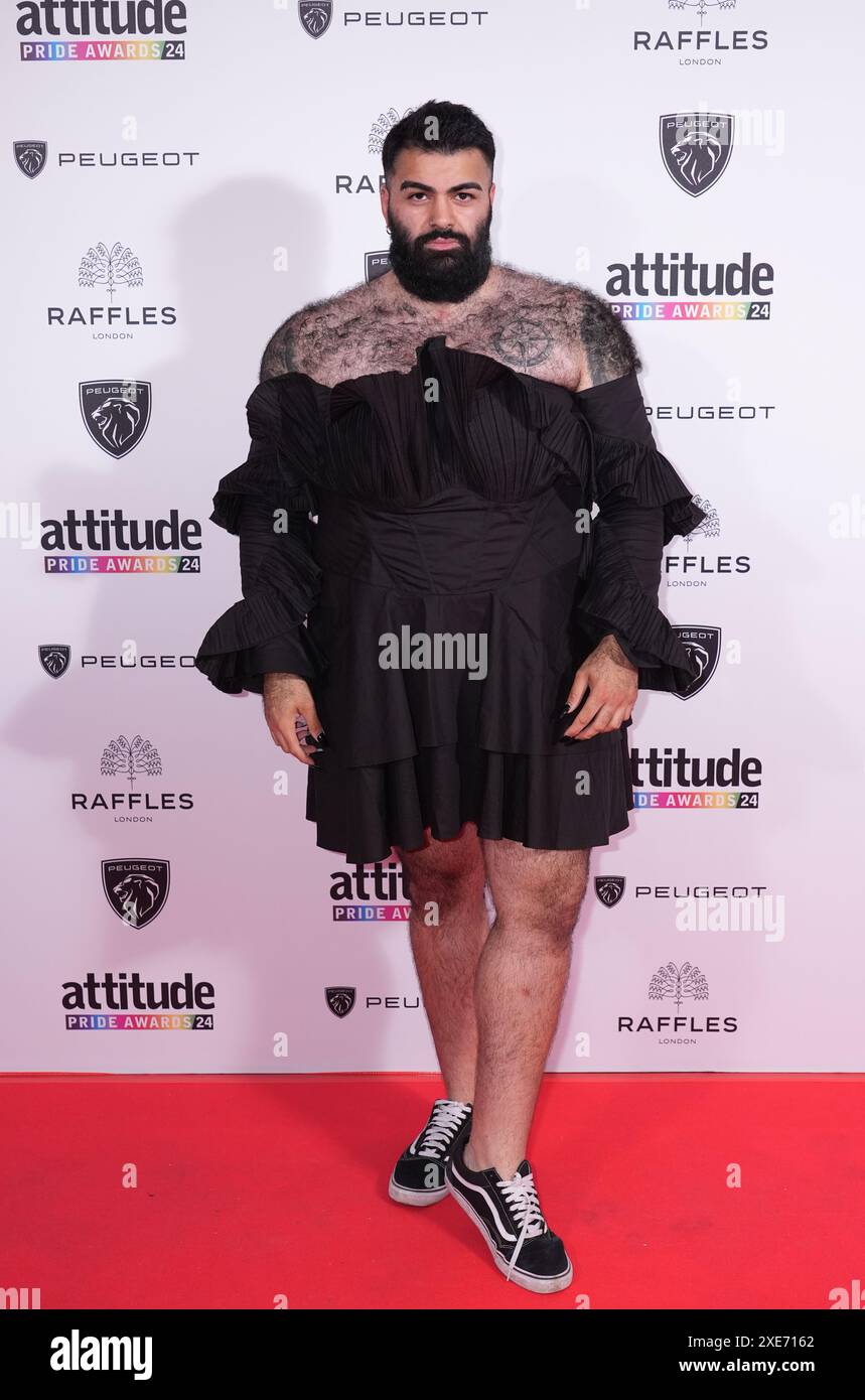 Asad Zafar attending the Peugeot Attitude Pride Awards 2024 at Raffles ...