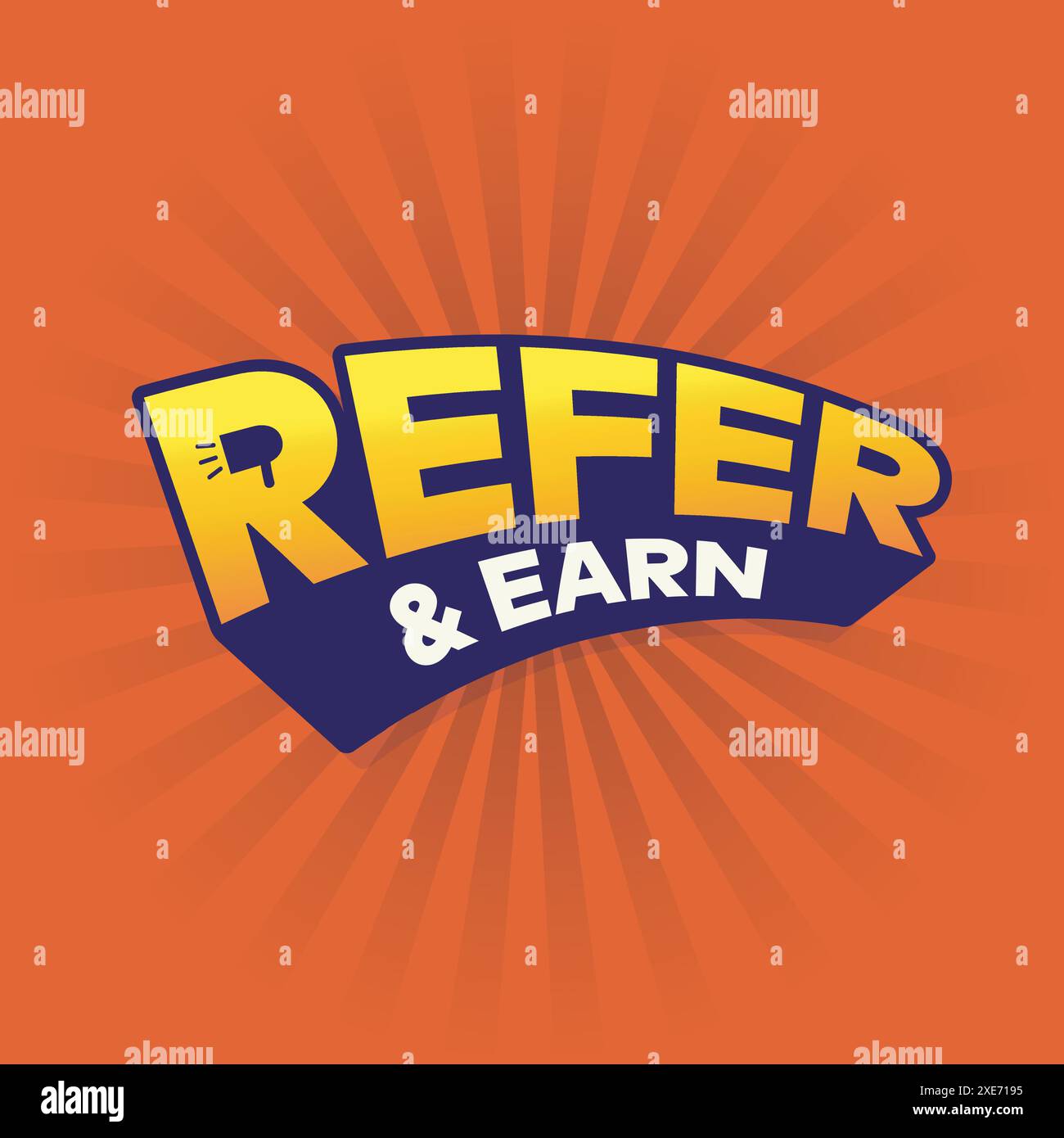 Referral program badge megaphone hi-res stock photography and images ... Referral program badge megaphone hi-res stock photography and images ...