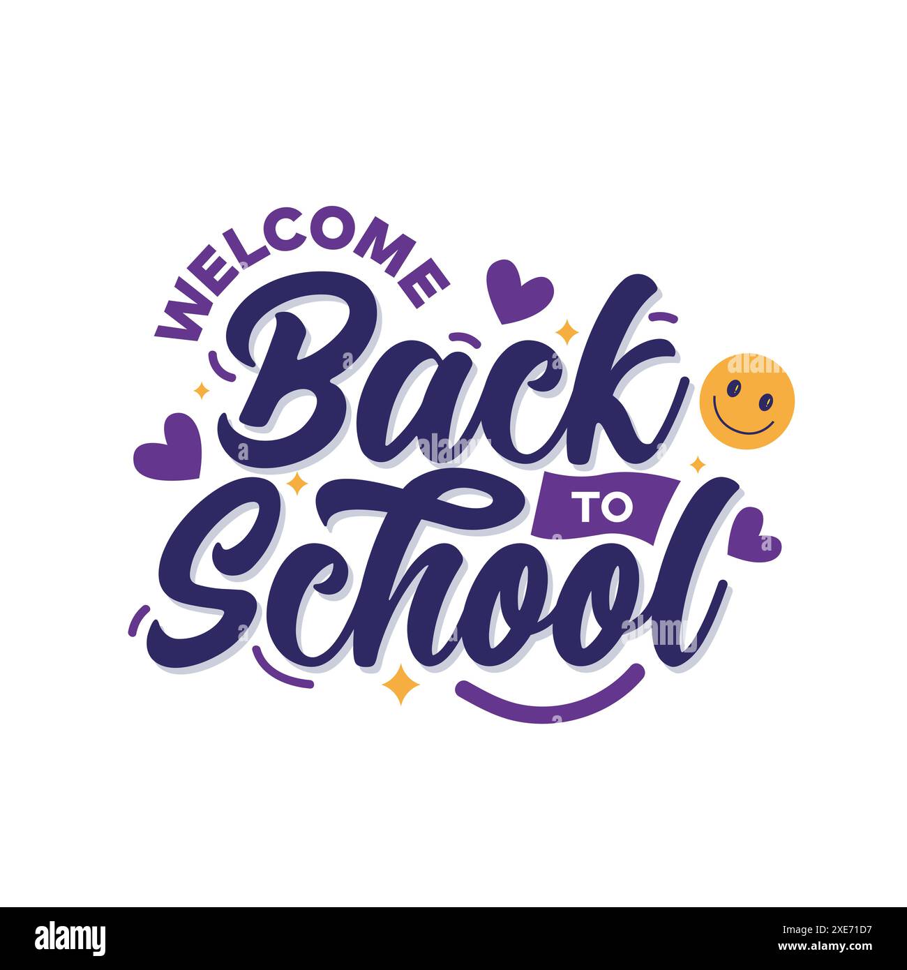 Welcome Back To School Welcome Back To School Poster Behind Children.