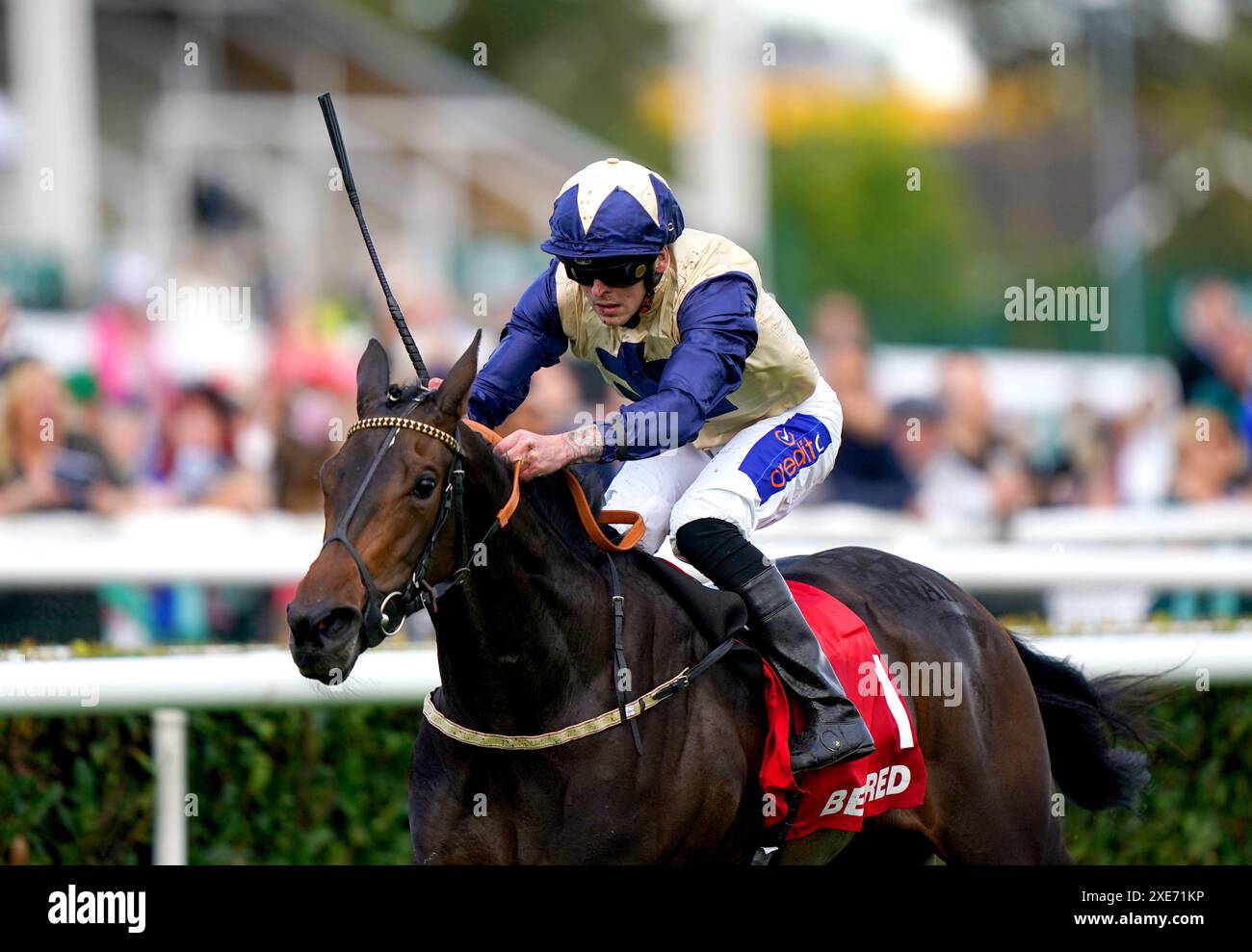 File photo dated 14-09-2023 of Darnation ridden by jockey Clifford Lee ...
