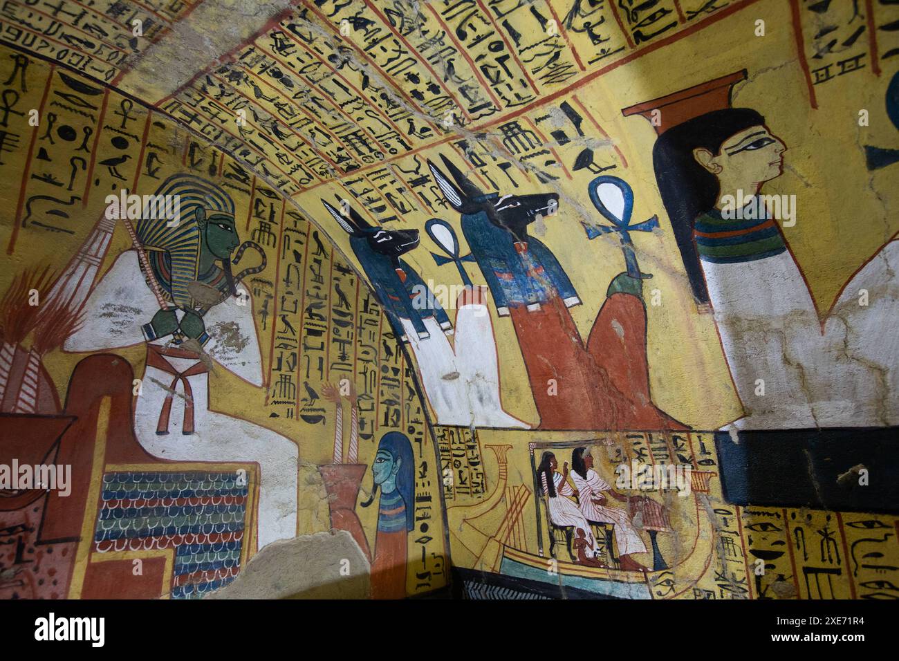 Tomb of Pashedu, TT3, Deir el-Medina Tombs Worker Tombs, Thebes, UNESCO ...