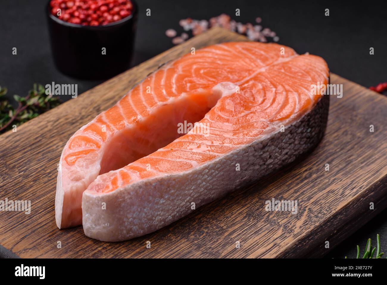 Raw fresh fish spices hi-res stock photography and images - Alamy