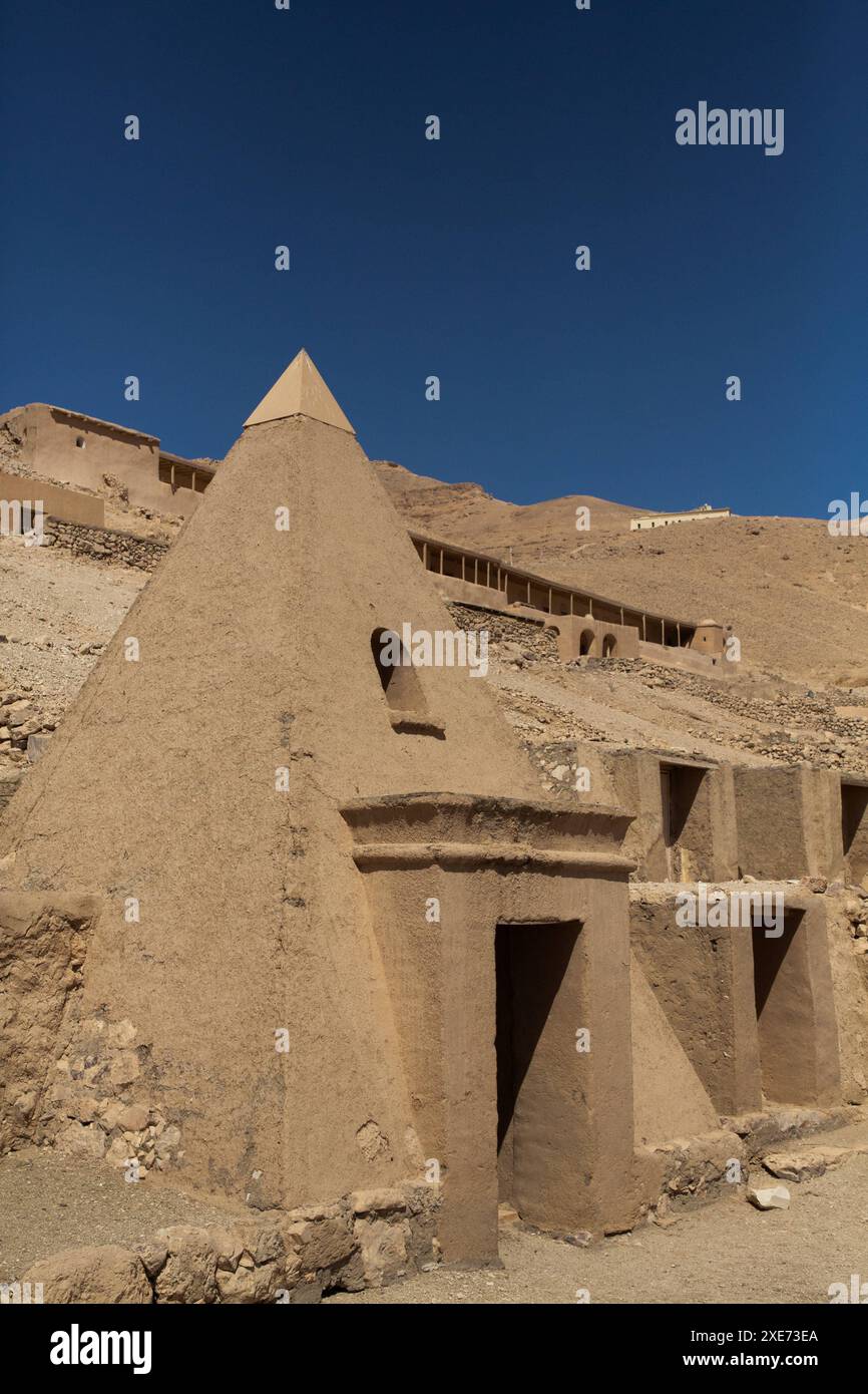 Tomb Entrance, Deir el-Medina, Ancient Thebes, UNESCO World Heritage ...